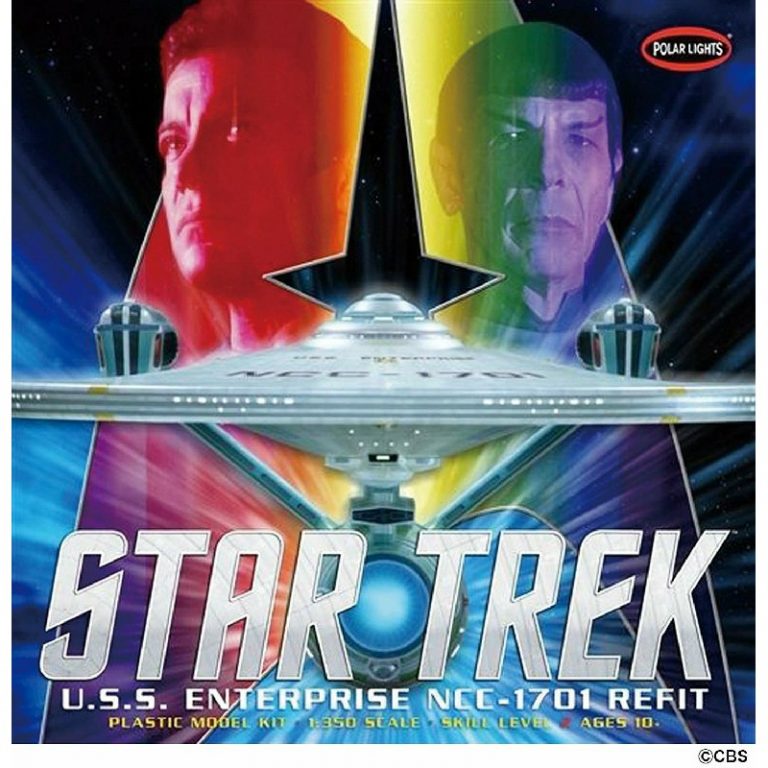 Star Trek USS Enterprise Refit NCC-1701 1/350 Scale Model Kit ...